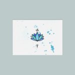 Postkarte «Lotus Flower» - creative & pacific